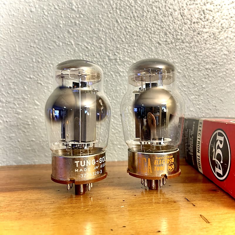 2 Tung-Sol 6550 | NOS NIB Smooth Plates | Vintage Vacuum | Reverb