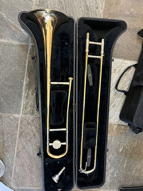 Jupiter Trombone with case and mouthpiece | Reverb