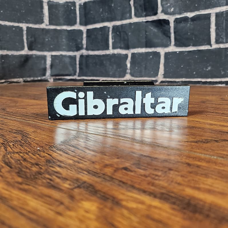Gibraltar Rack Badge Logo Clip | Reverb