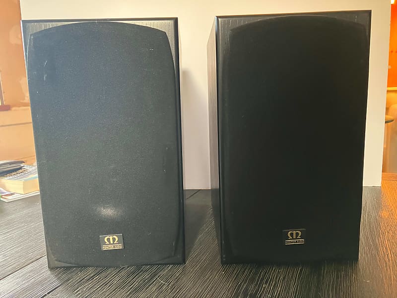 Monitor Audio Silver 1 mid 1980s - Black Stained Oak | Reverb