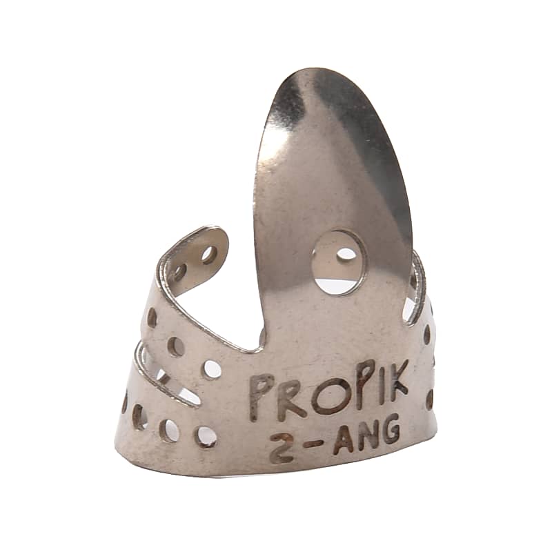 ProPik Extra Comfortable Split Wrap Fingerpick #2 Nickel | Reverb