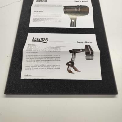 Apex DP5 Basic Drum Microphone Pack 2020's - Black | Reverb