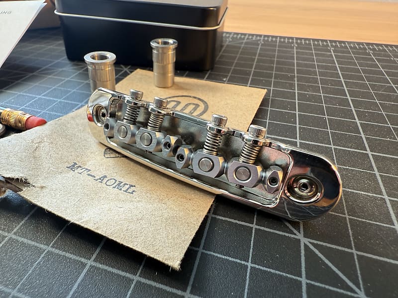 Mastery M10.1 Bridge with MTAOML Thimbles Jazzmaster Jaguar | Reverb