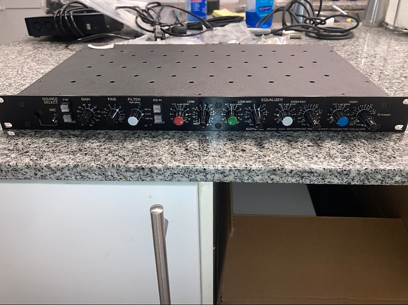 Gml 2032 Microphone Pre Parametric Eq 2004 Black Reverb