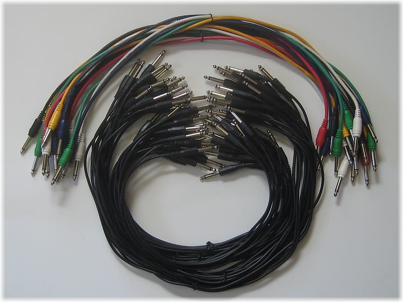(54) Stagg Music & OSP Essentials 1/4" Patch Cables | Reverb