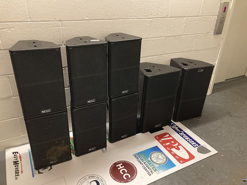 Nexo 10-Piece Speaker and Sub Package - PS Series 2015 | Reverb