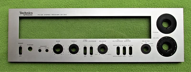 Technics SA-300 Receiver Faceplate-Genuine SA-300 | Reverb