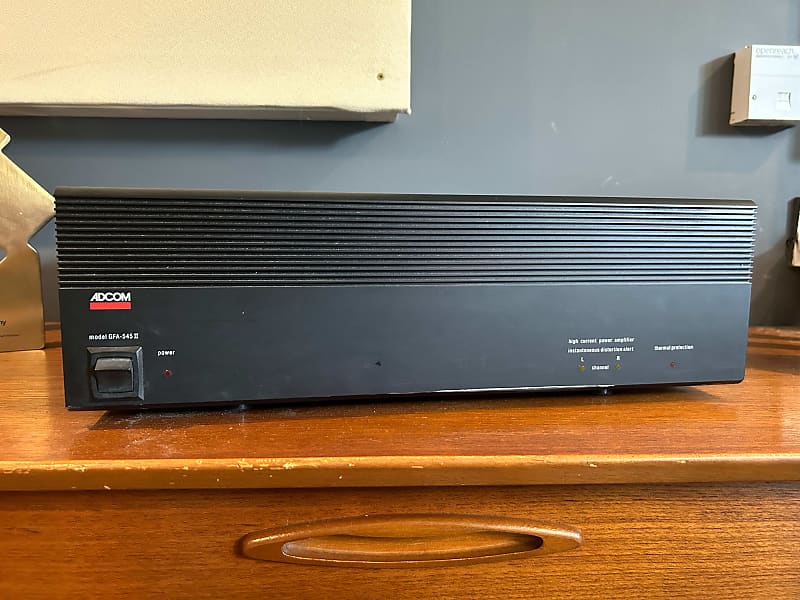 Adcom GFA-545-II Power Amp 1990s - Black | Reverb