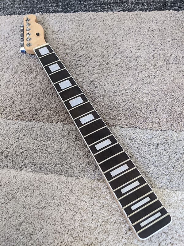 Tele/ telecaster style Neck, binding,block inlays,fender | Reverb