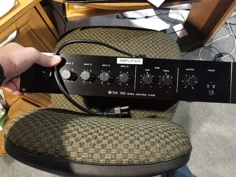 TOA 500 Series A-512a Black | Reverb