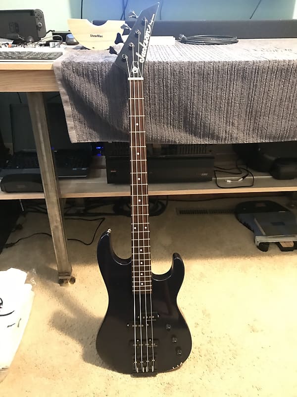 Jackson Performer Bass 90s Navy blue | Reverb UK