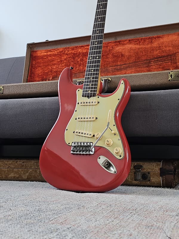 Fender Stratocaster 1961 Dakota Red Refinish | Reverb UK