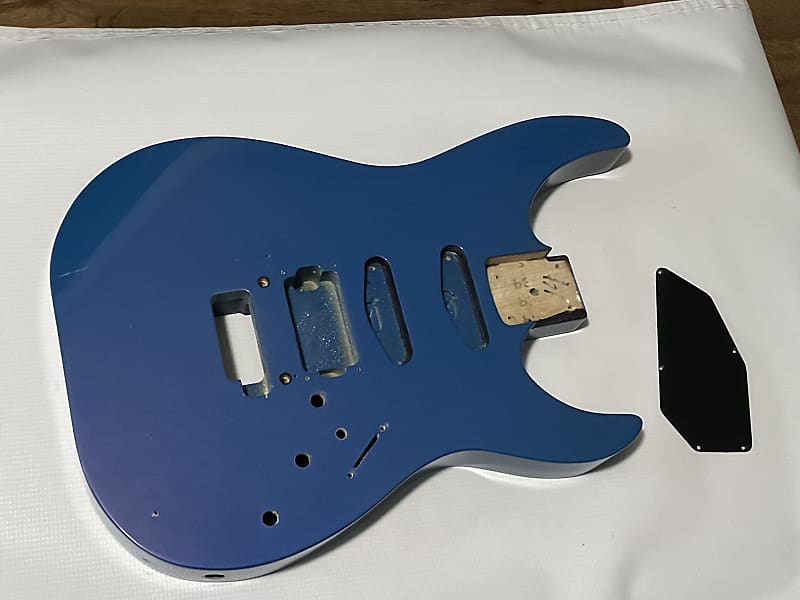 1980's Kramer USA Pacer Custom II Flip Flop FF Blue Guitar | Reverb