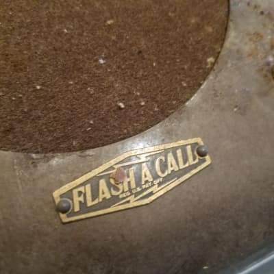 Crescent Flash-A-Call intercom station and 6" 4 Ohm AlNiCo | Reverb