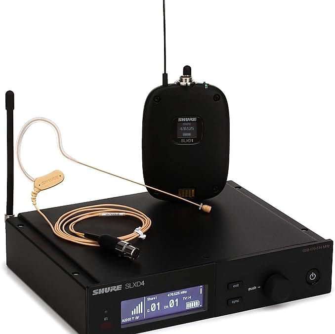 Shure SLXD14/153T Wireless Microphone System with Bodypack | Reverb