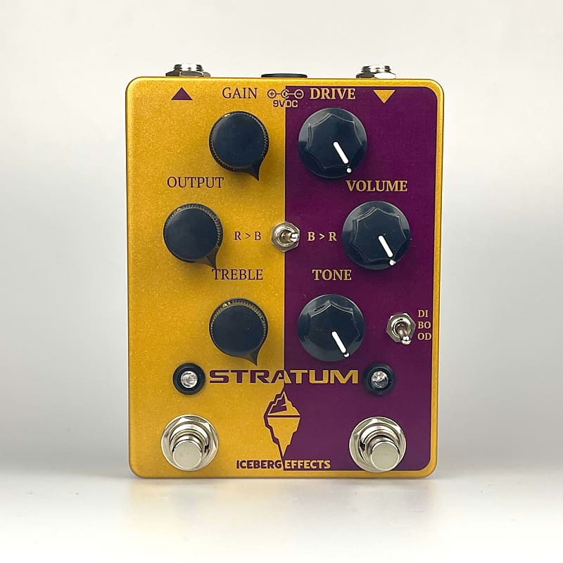 Iceberg Effects Stratum V2 Classic Dual Overdrive Klon + | Reverb