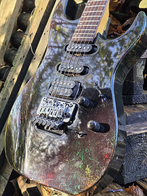 Hamer USA Centaura 1991 Limited Iridescent Marble Schaller | Reverb