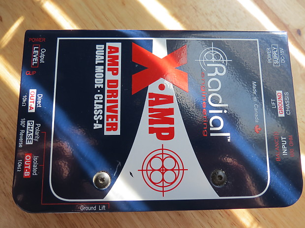 Radial X-Amp | Reverb