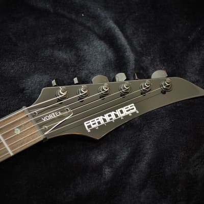 Fernandes Vortex Deluxe Limited 2011 Black & Red | Reverb