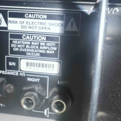 Samson servo 260 130 watt Stereo Rack Amplifier | Reverb