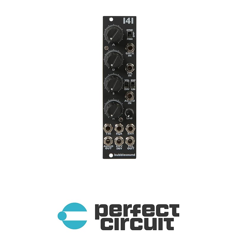 Bubblesound 141 Envelope Generator + LFO + VCA | Reverb