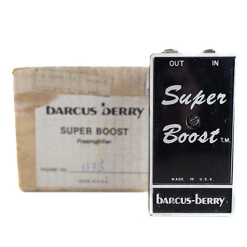 Vintage Barcus Berry Super Boost | Reverb