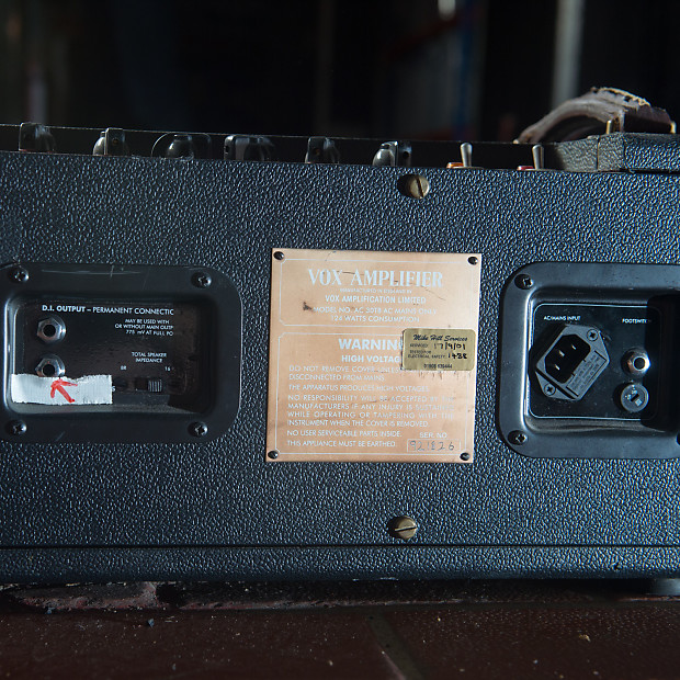 Vox AC30 Top Boost Head Rose Morris 1990s owned by | Reverb Australia