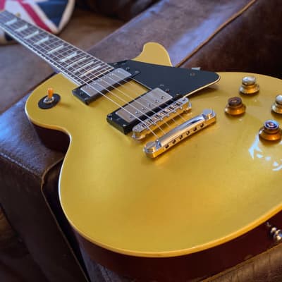 Rare Japanese Epiphone Les Paul Standard Goldtop 2000 FujiGen | Reverb