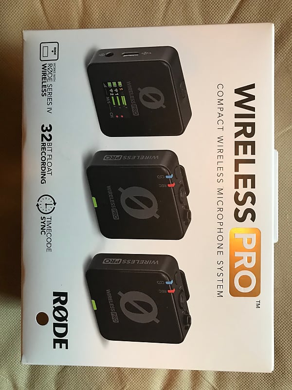 RODE wireless pro compact microphone system 2024 - black | Reverb