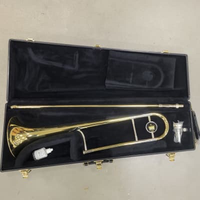 King Model 2B Silvertone Professional Trombone SN 236008 | Reverb