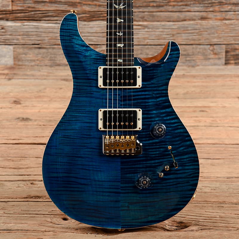 PRS Custom 24-08 10 Top Blue Matteo 2020 | Reverb
