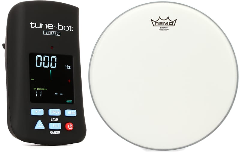 Overtone Labs Tune-Bot Studio Drum Tuner Bundle with Remo | Reverb
