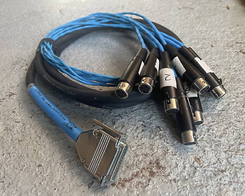 Digidesign 12’ DB25 to XLR snake digital grade | Reverb