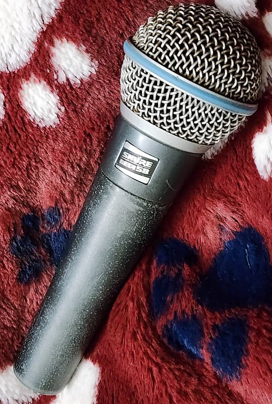 Vintage Shure Beta 58 Mic - early version NOT 58A - vocal | Reverb