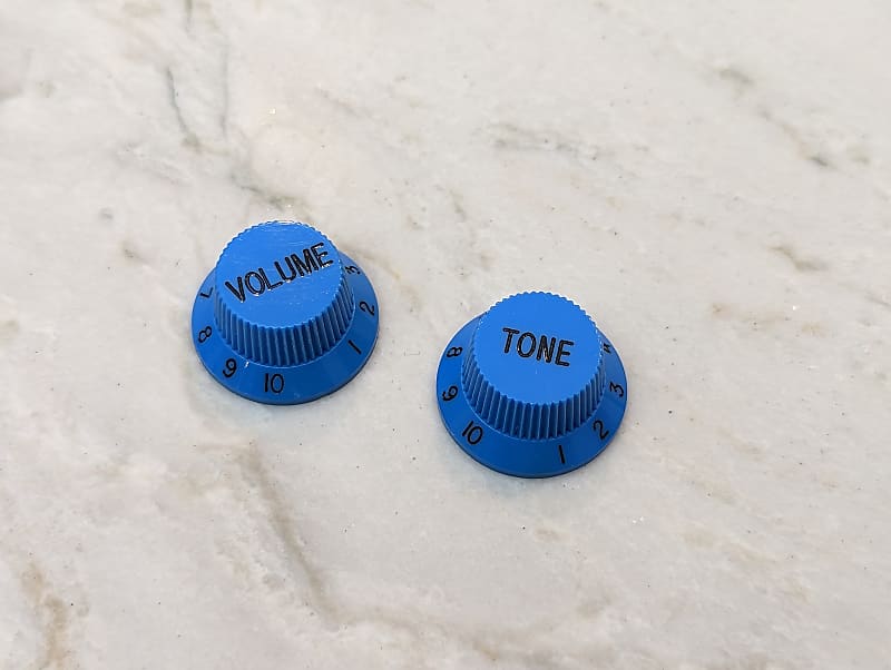 Ibanez Blue Volume and Tone Knobs for JEM77BFP or JEM77P-BFP | Reverb