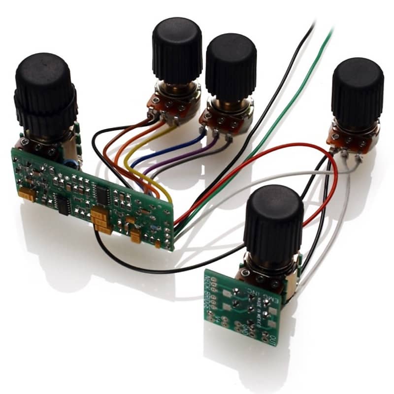 EMG BQS System Active Bass EQ w/Treble Active Balance | Reverb UK