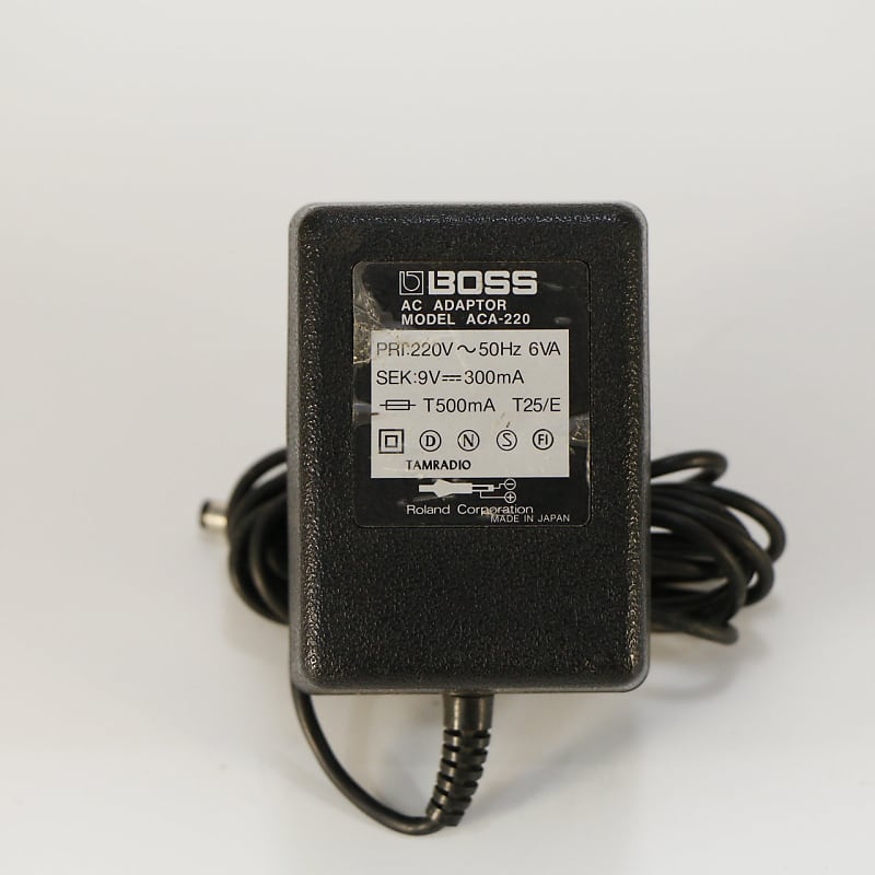 Boss ACA-220 Adapter (9V DC 300mA) | Reverb UK