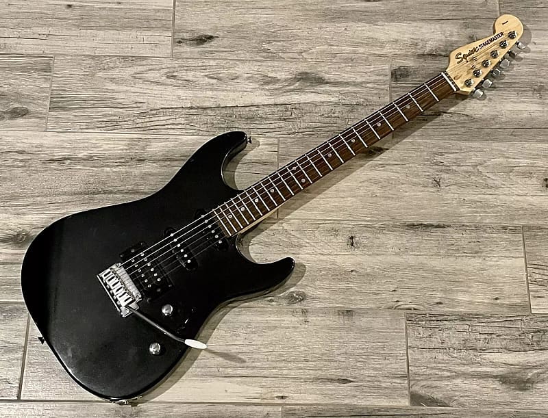 Squier Stagemaster HSS NLT 2001 by Fender w Reverse Headstock | Reverb