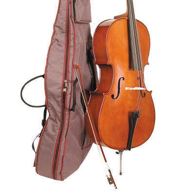 Strata Model 100 Laminate Student Cello Outfit - 1/2 | Reverb