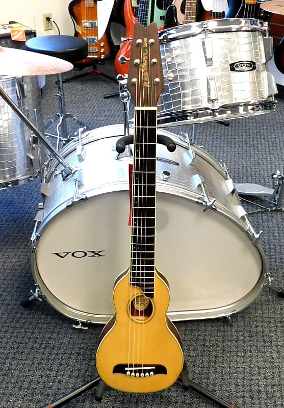 2020 Washburn Rover RO10BB Acoustic Travel Guitar w/ Case! | Reverb