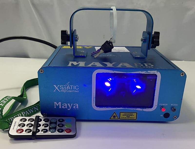 Xstatic X-lb200 Maya Bb Pro Lighting Blue One-color Compact | Reverb