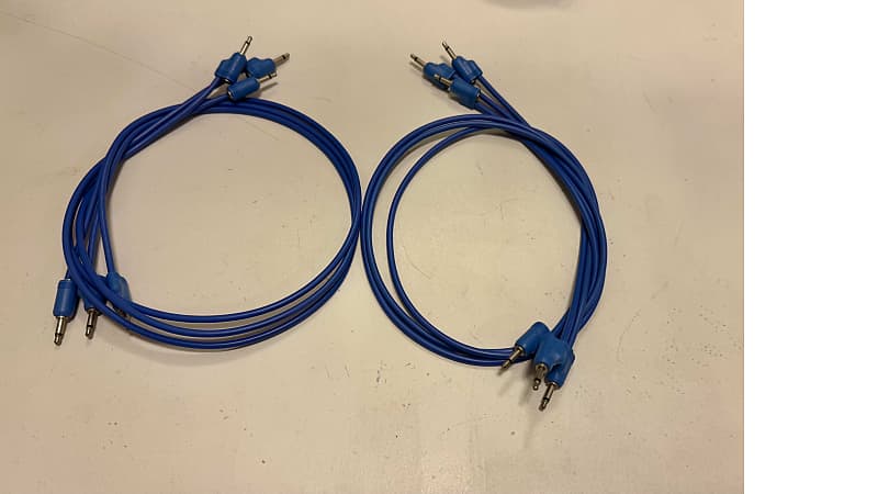 Tiptop Audio Stackcable 3.5mm TS Stackable Shielded Patch | Reverb