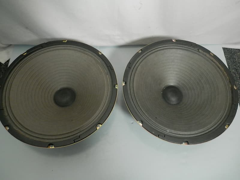 Pair of Crate 16 ohm 12" raw speakers used Pair of 12" | Reverb