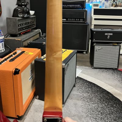 Dean Dime razorback - Sparkle red | Reverb