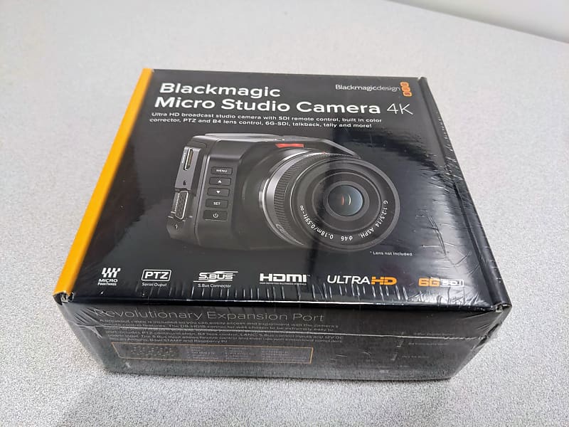 Brand New Blackmagic Micro Studio Camera 4K | Reverb