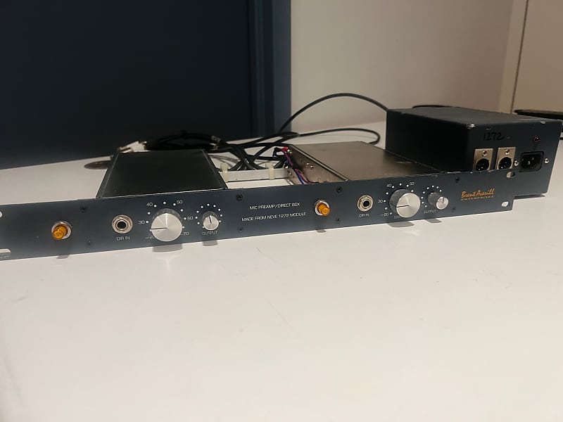 Vintage Neve Dual 1272 Mic Pre's Racked by Brent Averill with | Reverb