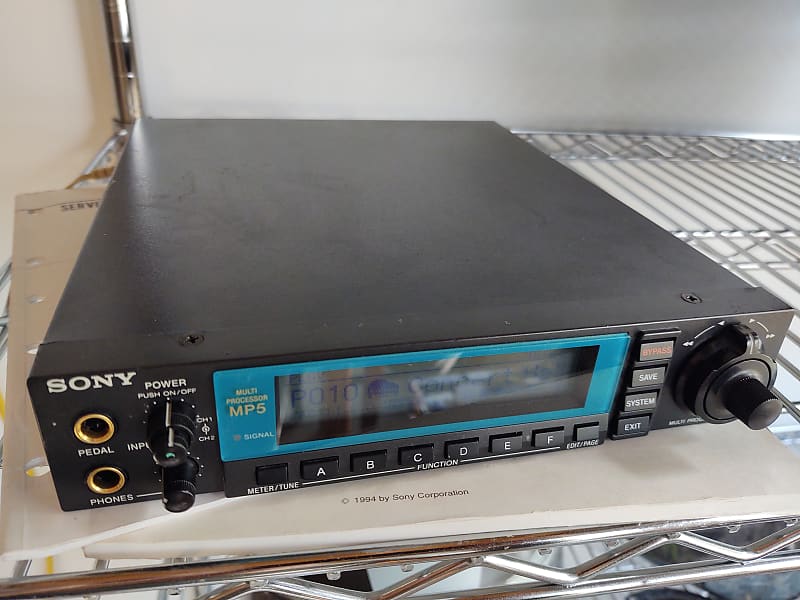 Sony HR-MP5 Half-Rack Multi Effects Unit | Reverb