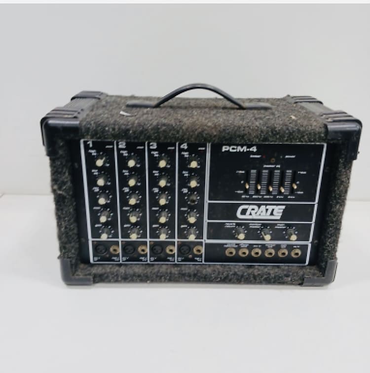 Crate PCM4 PA - Black | Reverb