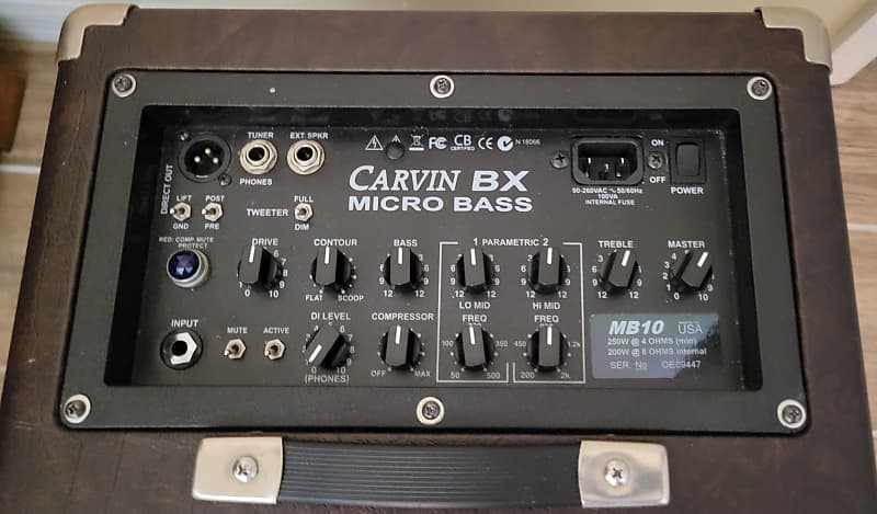 Carvin MB10 200W Compact Bass Combo Amp | Reverb