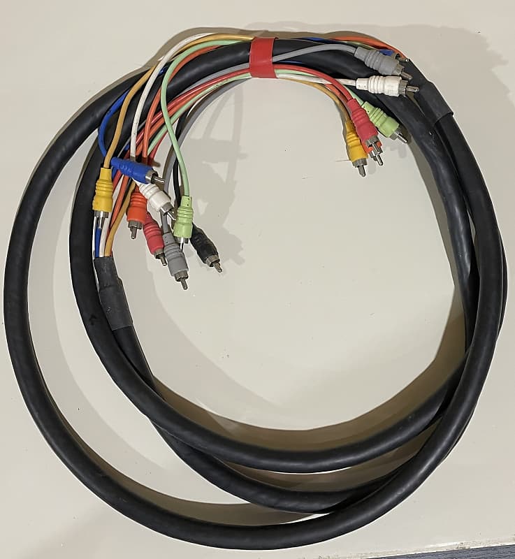 8ch 10’ rca to rca snake | Reverb
